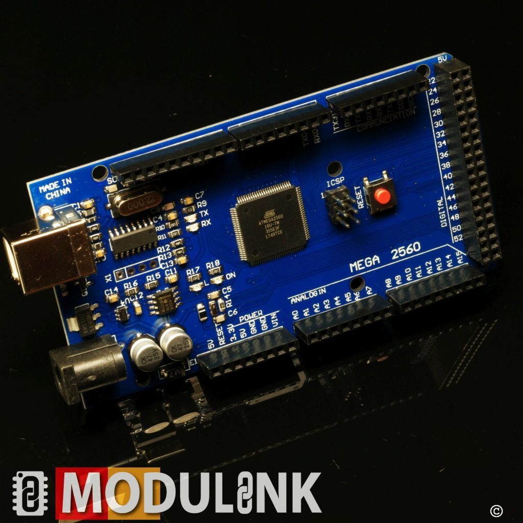 MEGA 2560 R3 ATMEGA2569-16AU IOs + USB Kabel Arduino Modul kompatibel ...
