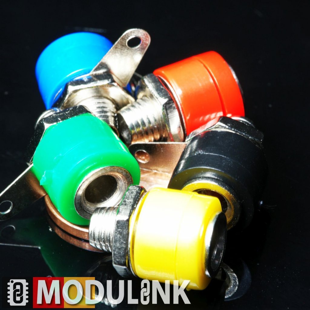 BananenStecker Buchse Laborkabel Messleitung Banana Plug Einbau ...