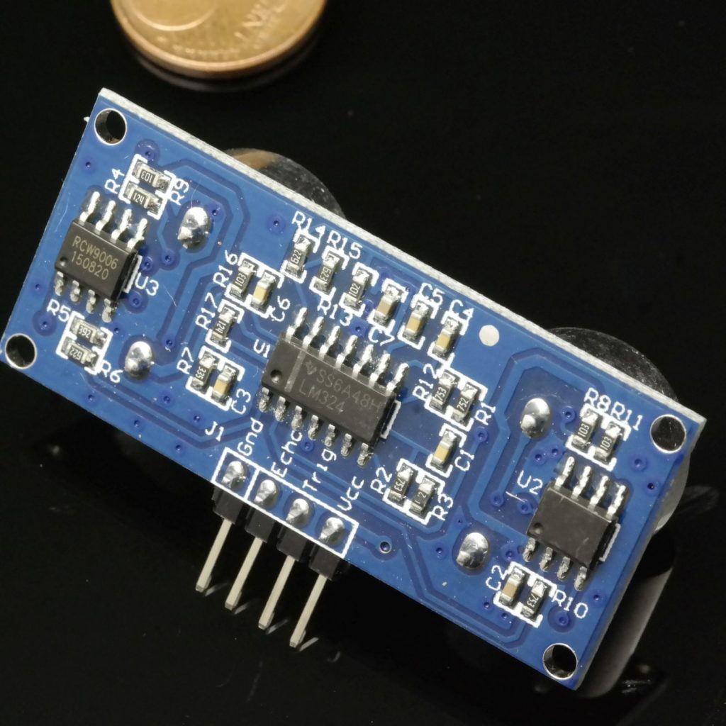 HC SR04 Ultraschall Distanz Abstand Roboter Auto Sensor Ultrasonic ...