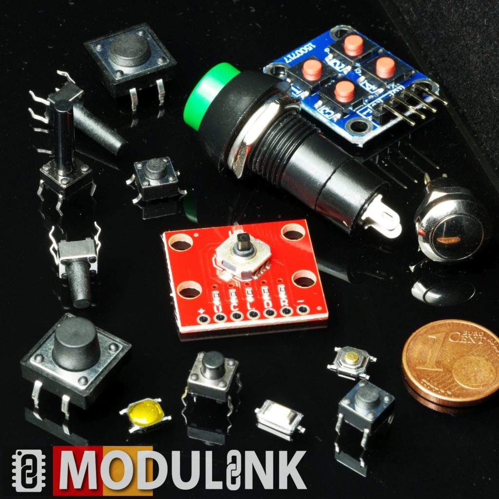 Eingabe: Taster Schalter Poti – ModuLink – Elektronik: Läuft bei dir!