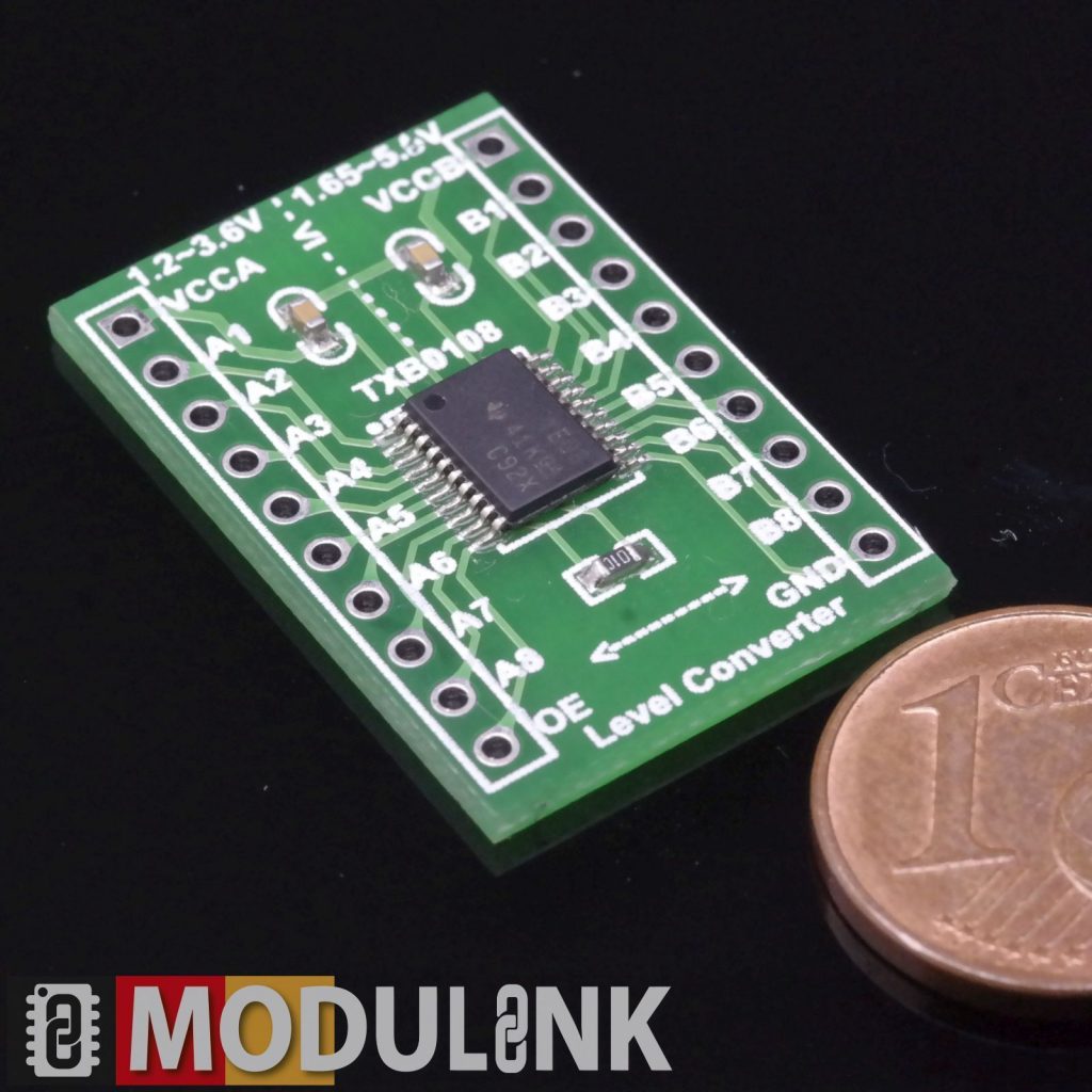 Pegelwandler z.B. 5V 3,3V 4Kanal Level Shifter Converter I2C SPI ...