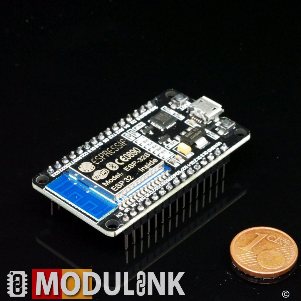 Esp32 Devkitc Modul Iot Espressif Bt Ble Wifi Esp 32 Form Nodemcu Esp8266 240mhz Modulink