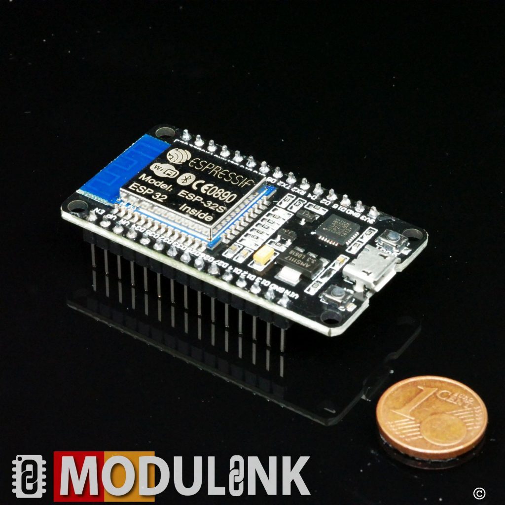 ESP32-DevKitC Modul IOT Espressif BT BLE WIFI ESP-32 Form nodeMCU ESP8266 240Mhz – ModuLink ...