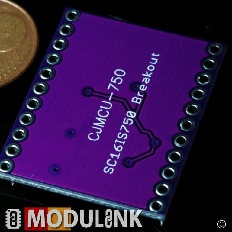 SC16IS750 Single UART zu I2C / SPI Brücke CJMCU-750 3.3V 64b FIFO 5 Mbit/s – ModuLink ...