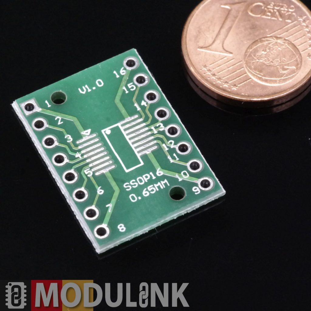 SSOP 16 SMD Adpater 0,65 und 1,27mm SOP16 bis 4 SOP 16 SO16 SOIC16 auf ...
